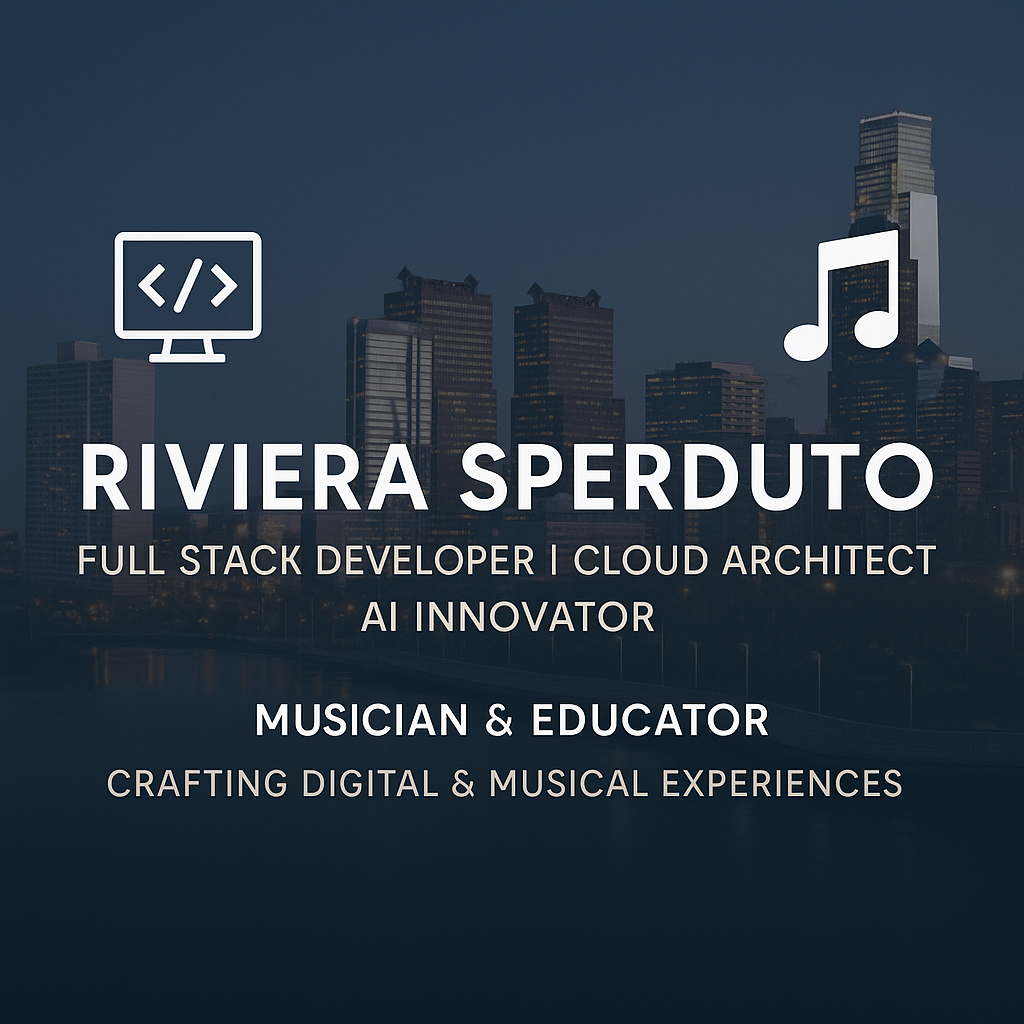 Home | Riviera Sperduto - Developer Portfolio